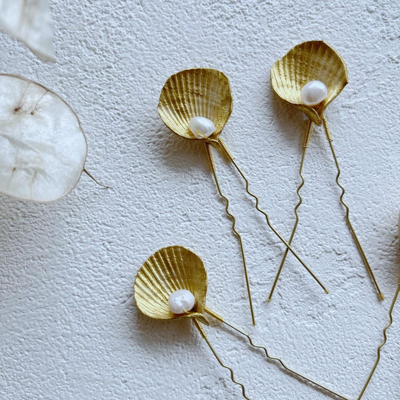 Seashell Hair Accessories - Etsy