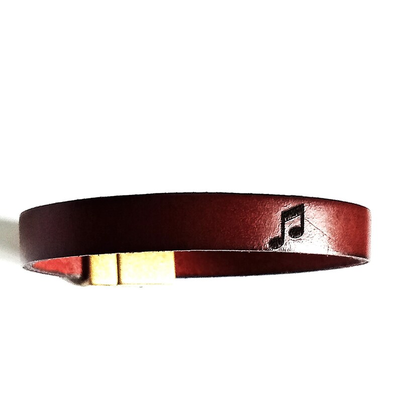 Music Note Bracelet - Etsy