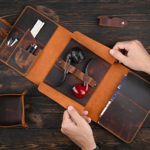 Personalized Leather Case for Pipe, Smokers Gift, Smokers Kit Case ...