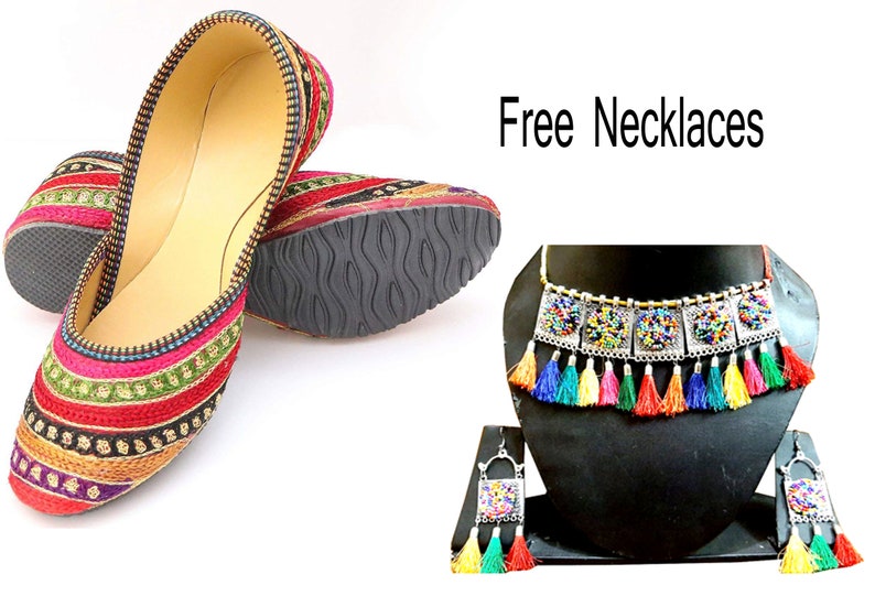 Traditional Indian Rajasthani Jaipuri Culture Colorful Shoes - Etsy