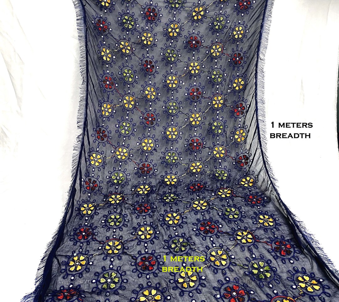 Navratri Mirror Work Dupatta for Women Party Wear Dupatta for Women ...