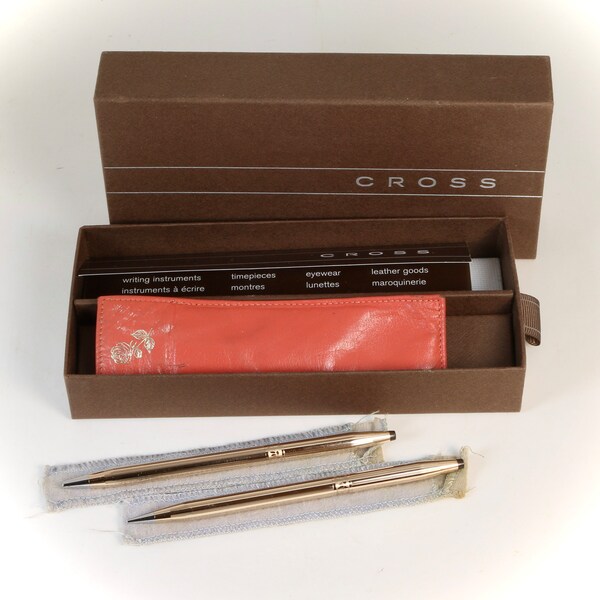 14k Gold Cross Pen - Etsy