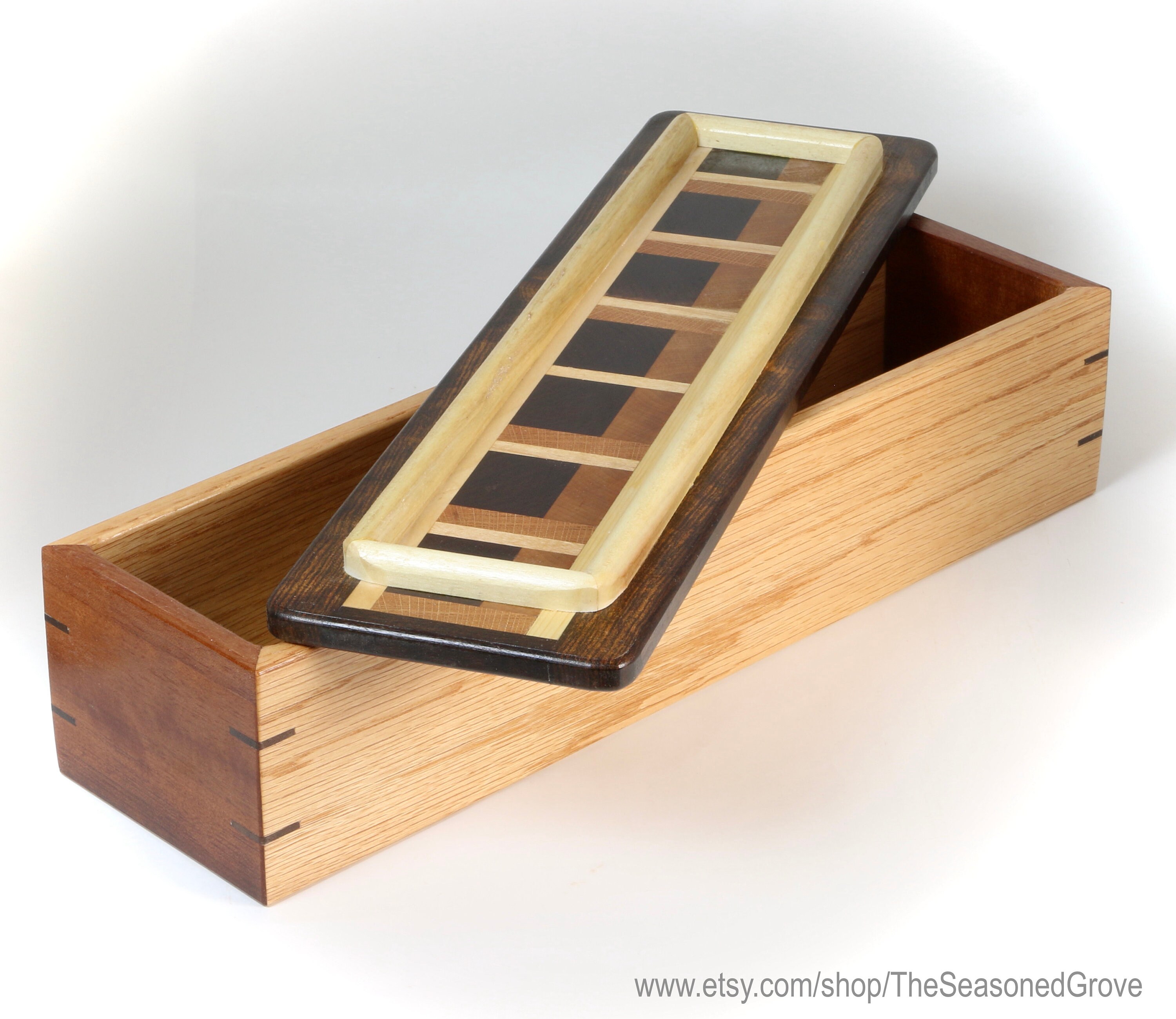 Handmade Wood Knitting Needle Storage Box or Crochet Hook - Etsy