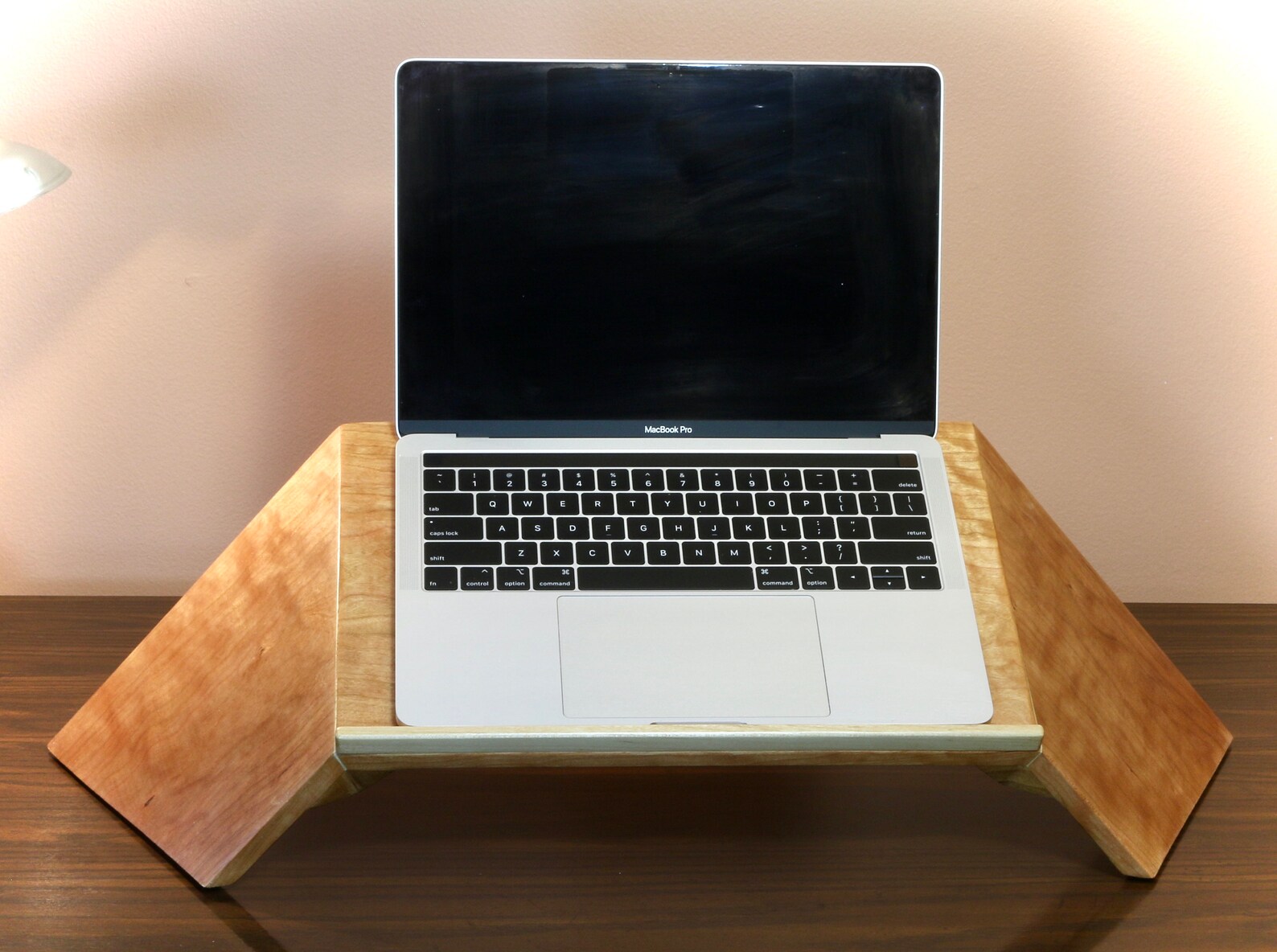 Wood Laptop Computer Stand Laptop Holder. Fits Up to a 15 | Etsy