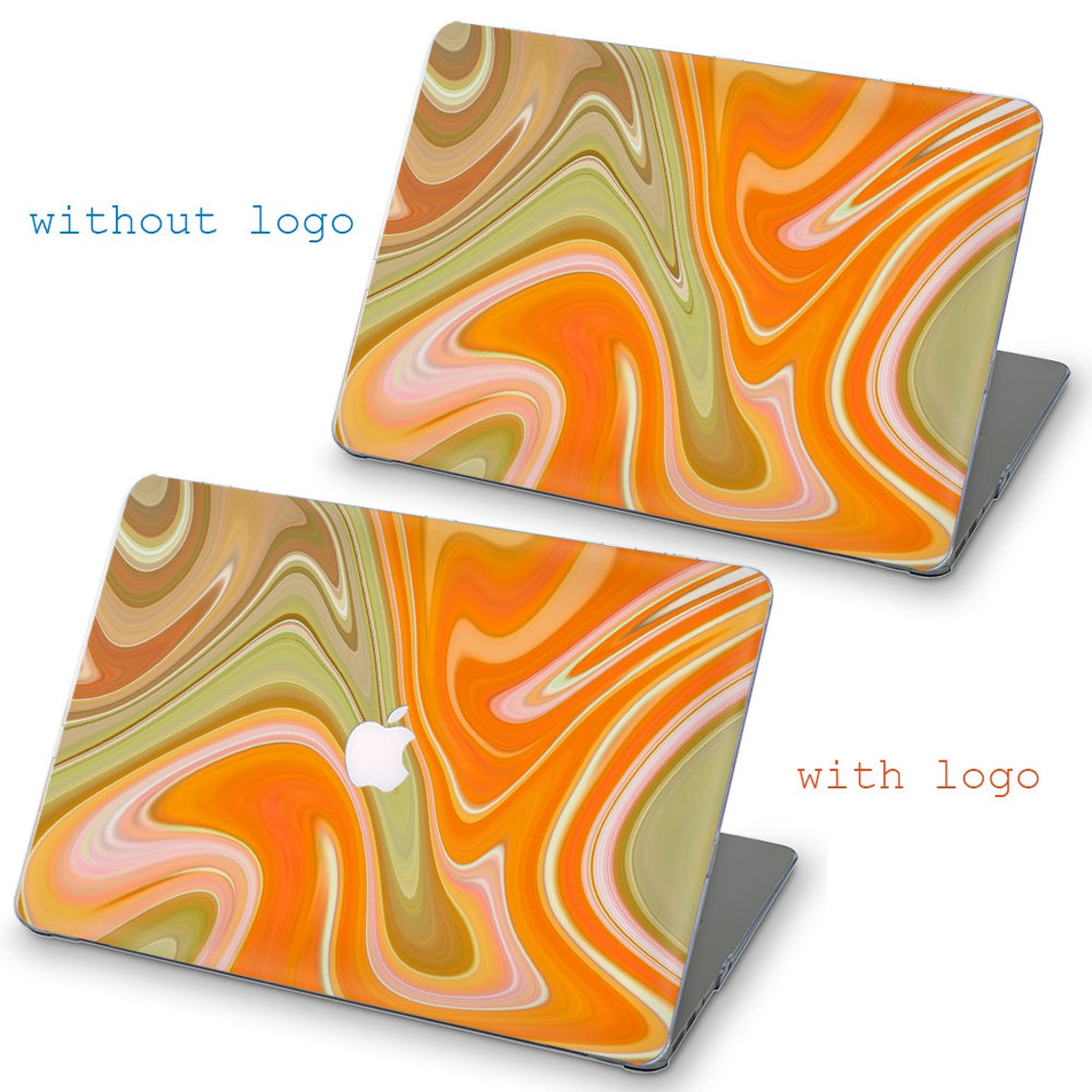 MacBook Case Retro Gradient Abstract Art MacBook Pro 13 MacBook Air 13 ...