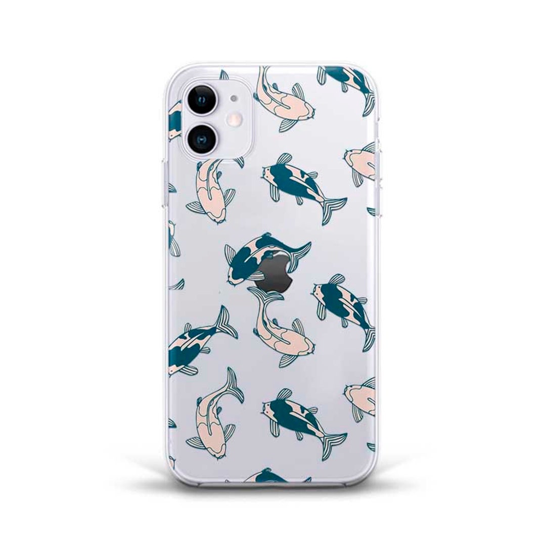 IPhone Case Japanese Cute Koi Fish Case for iPhone 14 13 12 11 Pro Max ...