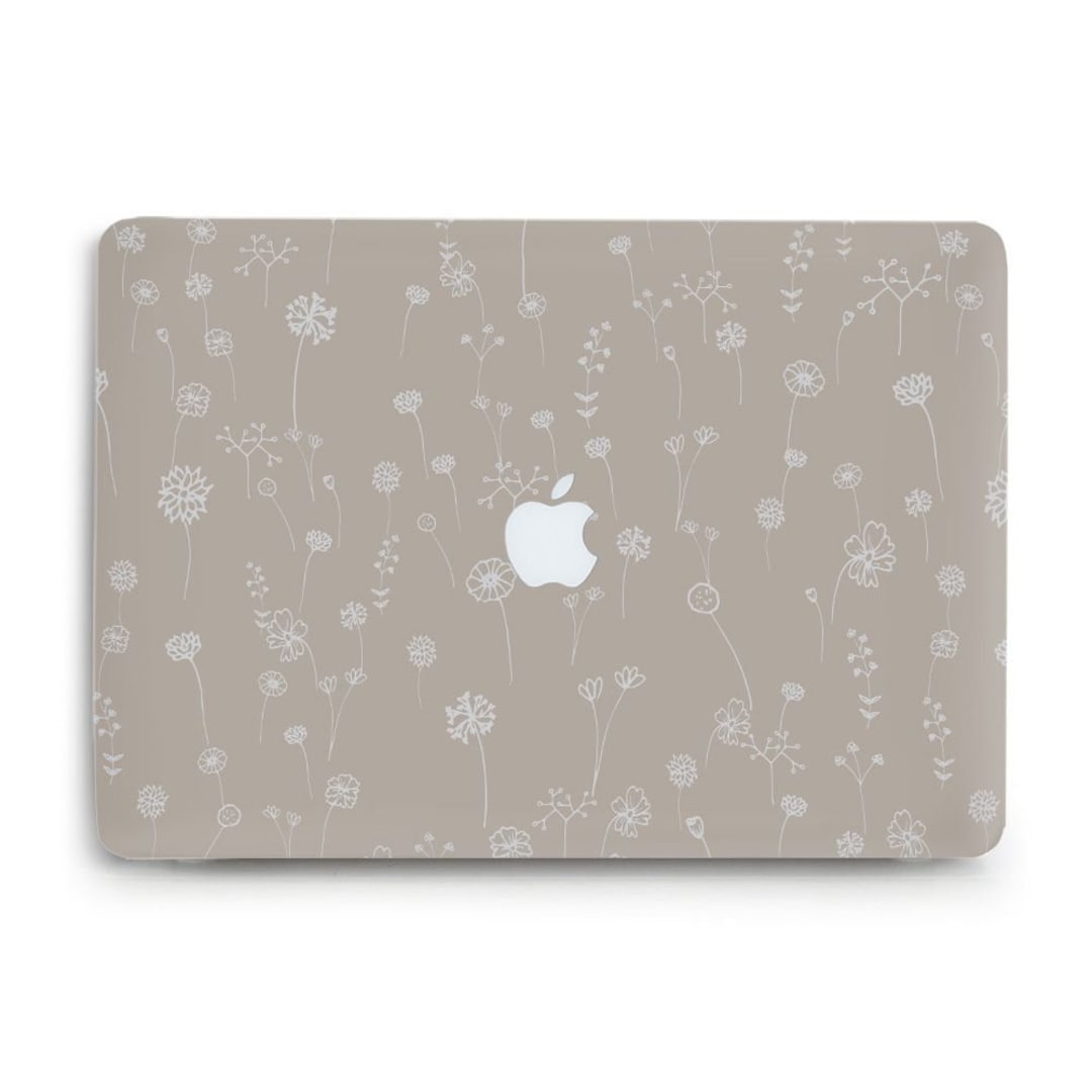 MacBook Case Cute Flowers Aesthetic Floral Case for MacBook - Etsy