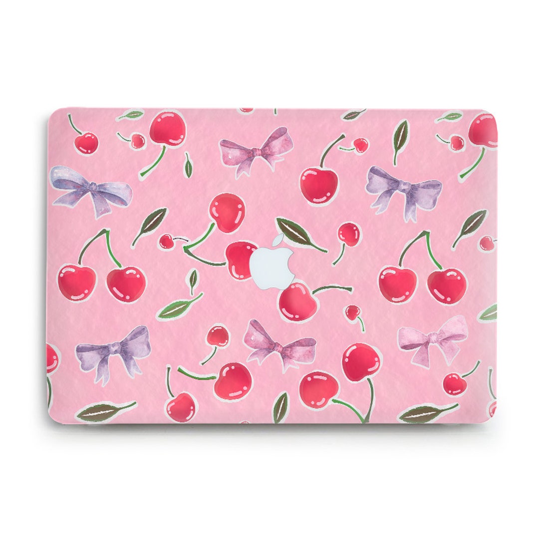MacBook Case Cute Cherry Bows Aesthetic MacBook Pro 13 MacBook Air 13 ...