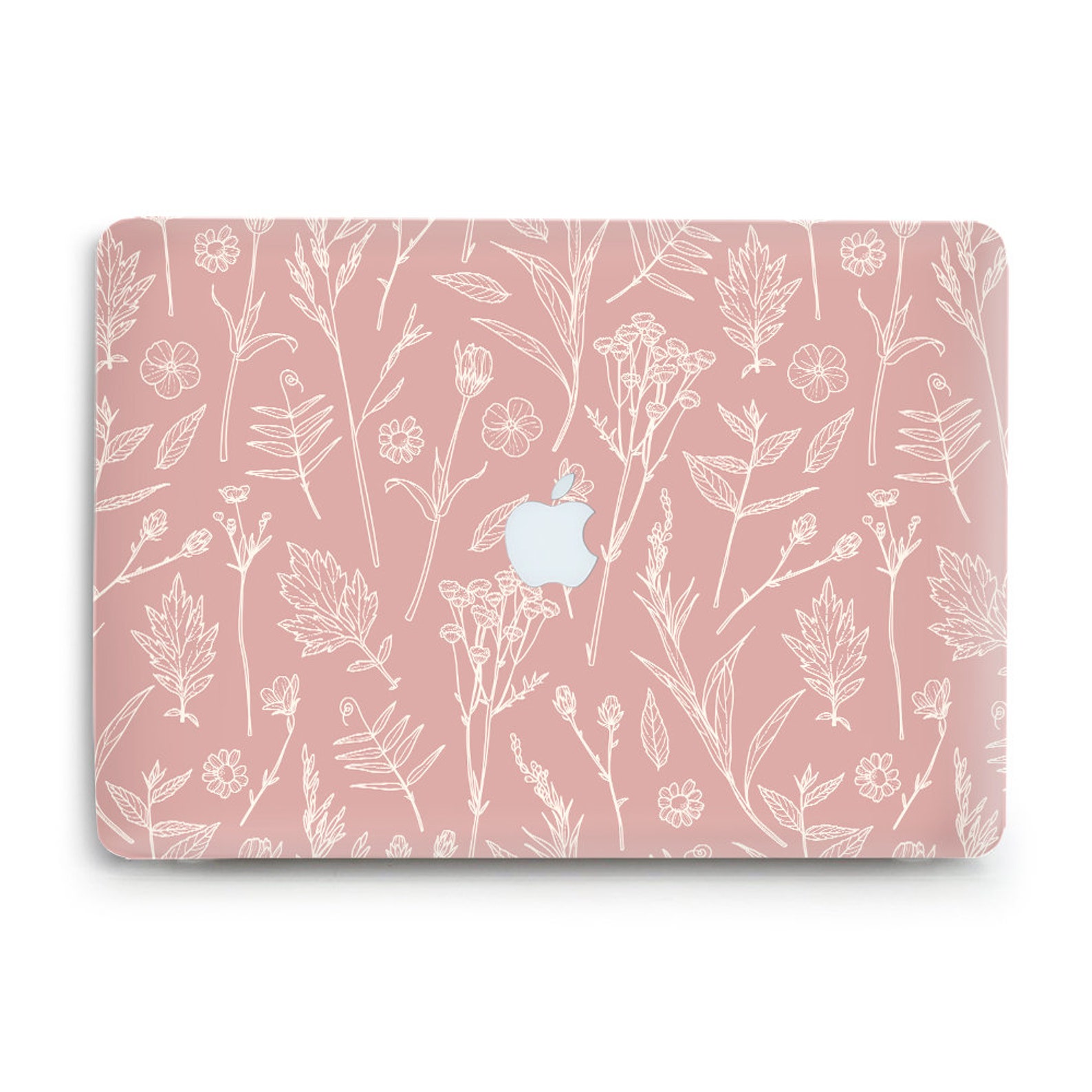 MacBook Case Flowers Aesthetic Floral Cute MacBook Pro 13 MacBook Air ...