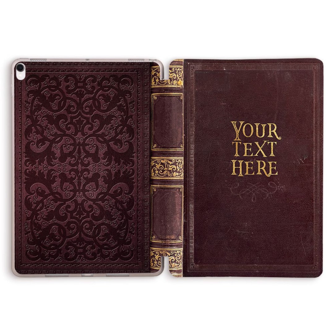 IPad Case Vinatge Book Style Custom Case for iPad 10.2 Air 5 4 Pro 11 ...