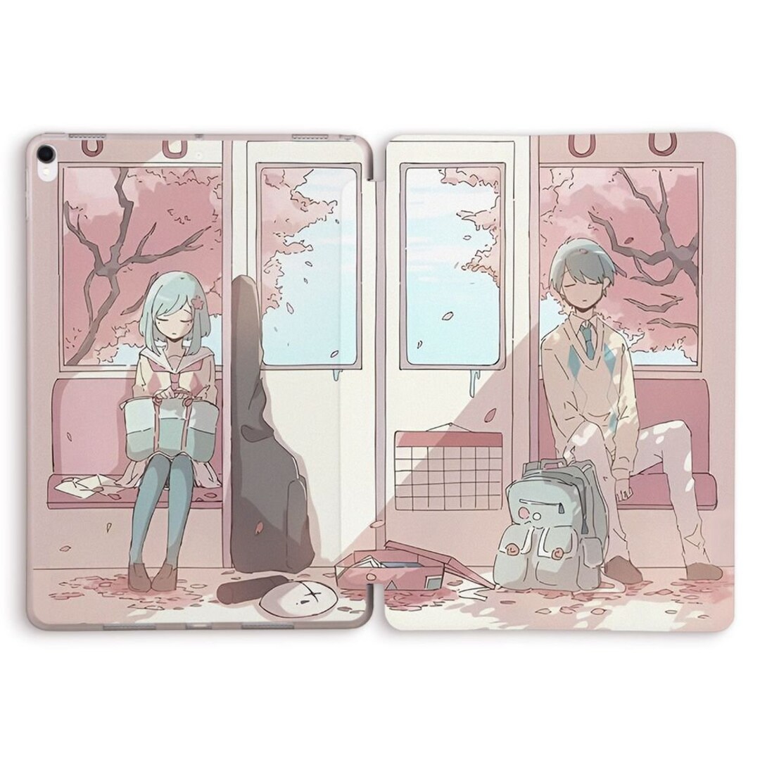 IPad Case Anime Kawaii Aesthetic Japanese Case for iPad 10th 10.2 Air 5 ...