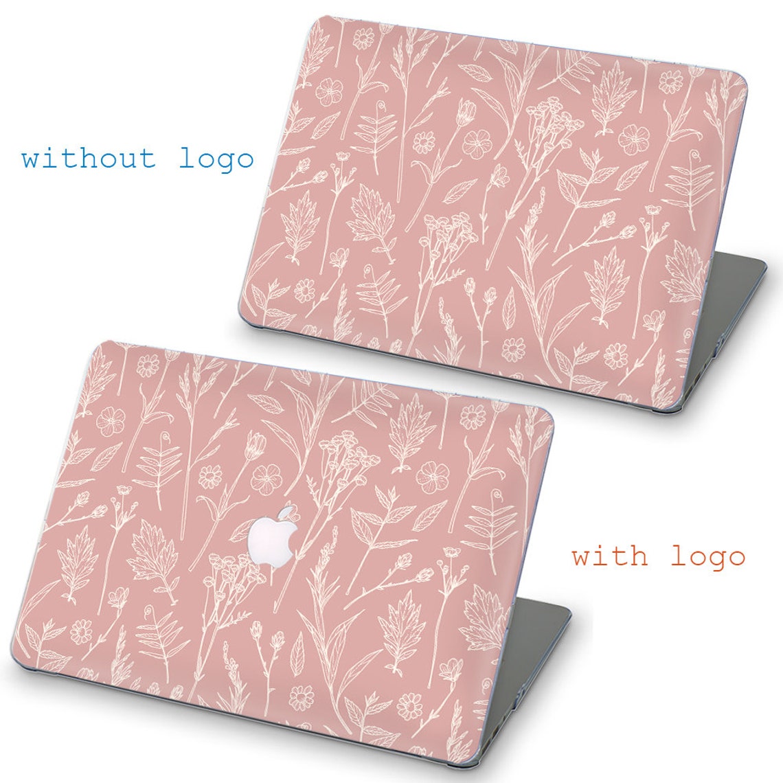MacBook Case Flowers Aesthetic Floral Cute MacBook Pro 13 MacBook Air ...