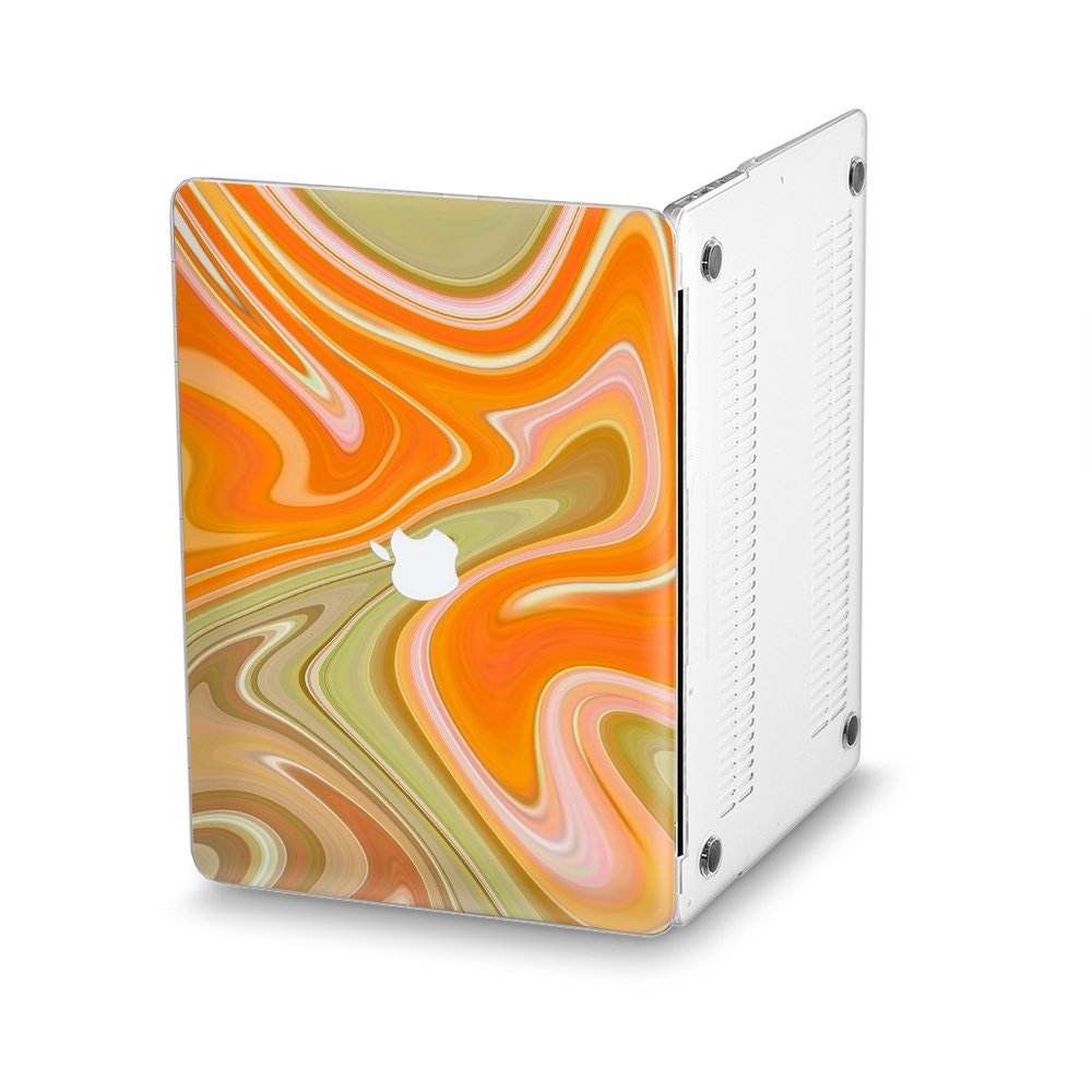 MacBook Case Retro Gradient Abstract Art MacBook Pro 13 MacBook Air 13 ...