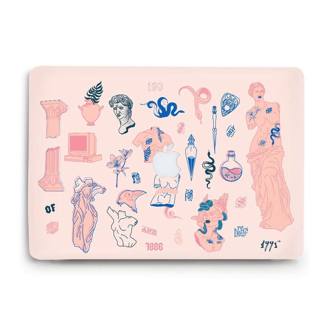 MacBook Case Trendy Y2k Art Greek MacBook Pro 13 MacBook Air 13 M2 Pro ...