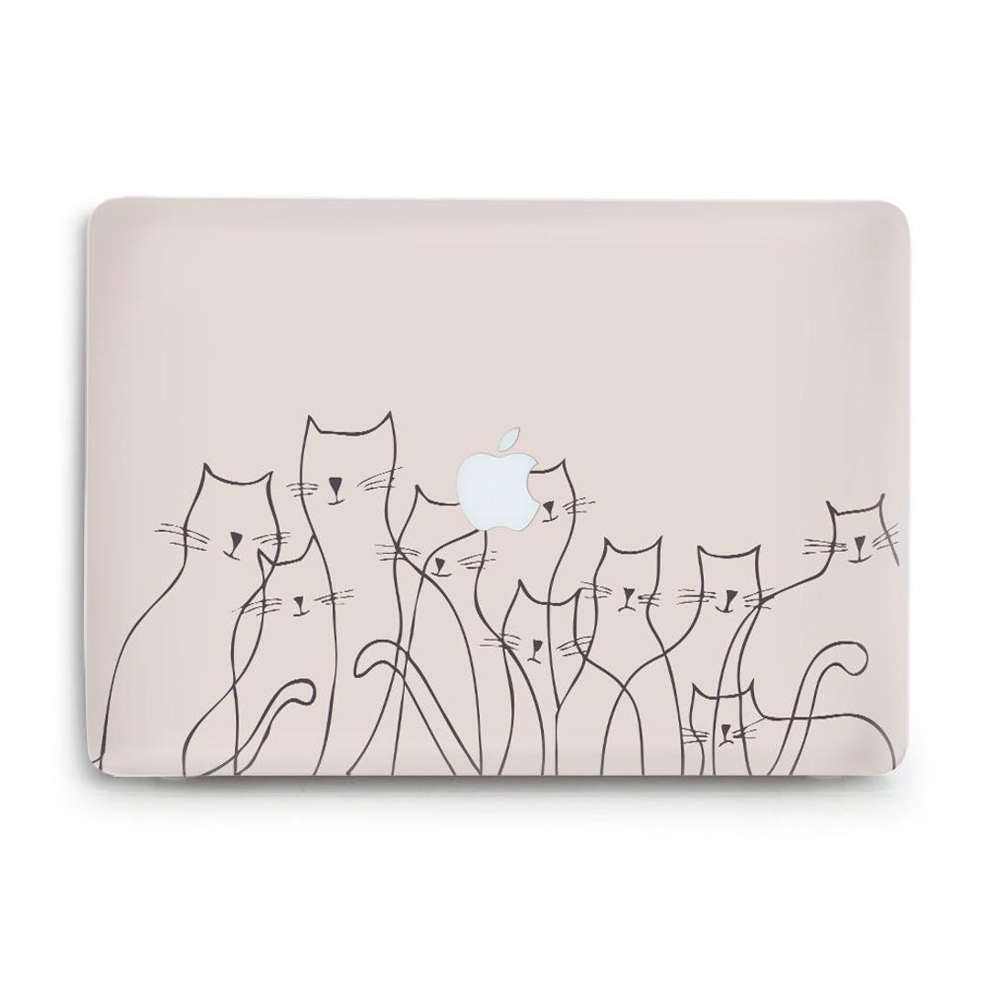 MacBook Case Cute Cats Aesthetic Neutral MacBook Pro 13 MacBook Air 13 ...
