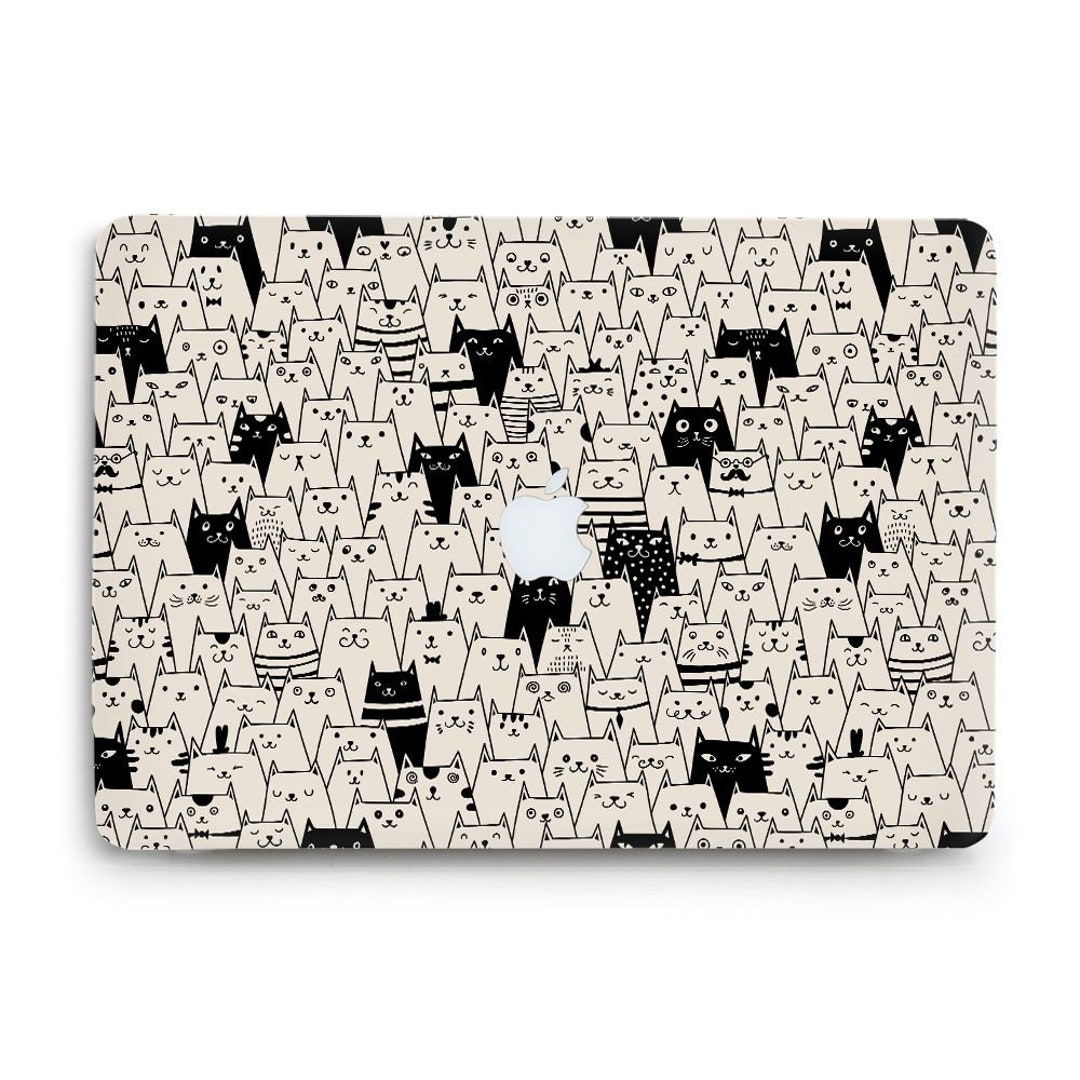 MacBook Case Cute Cats Kawaii Animals MacBook Air 13 MacBook Pro 13 M2 ...