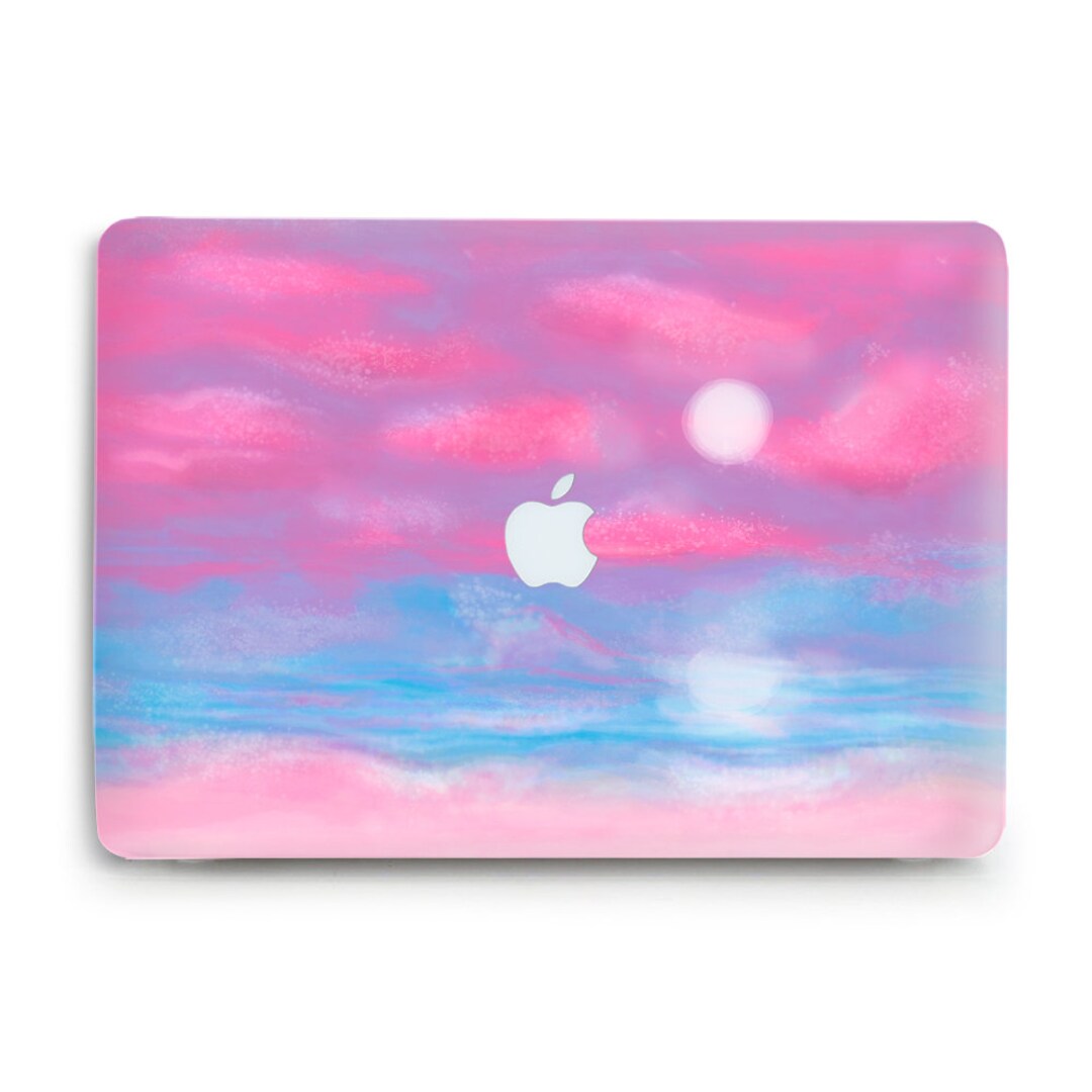 MacBook Case Beach Ocean Cute Clouds MacBook Pro 13 MacBook Air 13 M2 ...