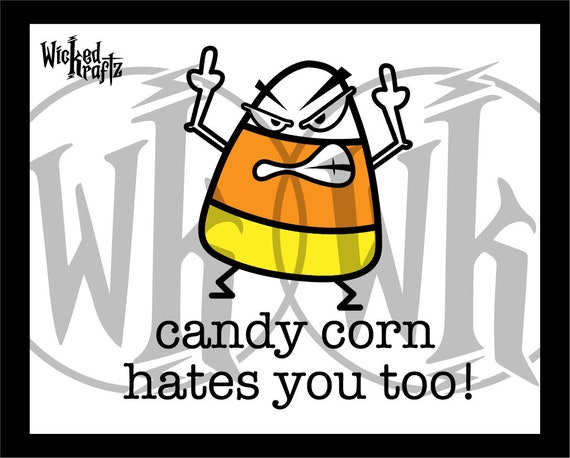 Candy Corn Corny Halloween Humor Halloween Candy Cricut - Etsy