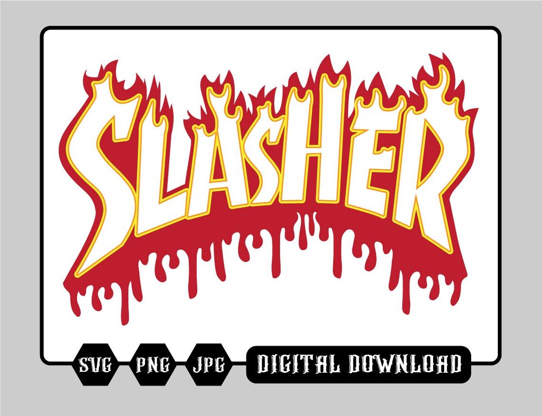 Slasher | Horror SVG | Halloween Svg | Bloody Svg | Digital Svg ...