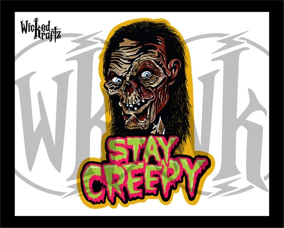 Stay Creepy Digital PNG Halloween Png Holiday Png - Etsy