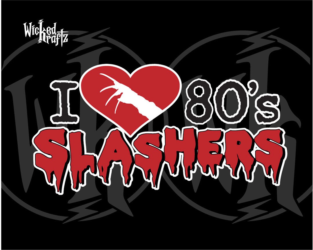 80s Slasher Lover Horror Movie SVG Halloween Movie - Etsy