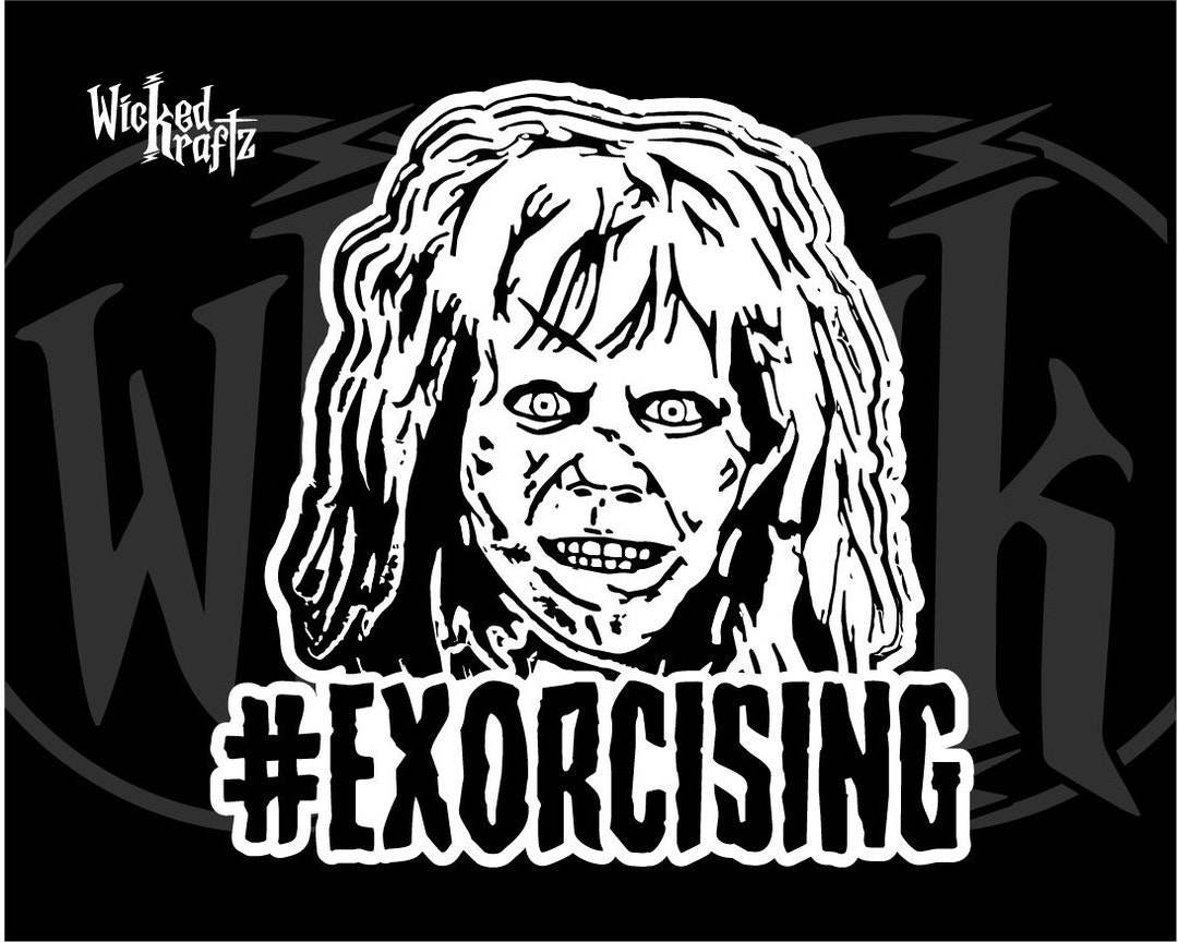 Exorcist Horror Movie SVG Halloween Movie Hollywood Villains Digital ...
