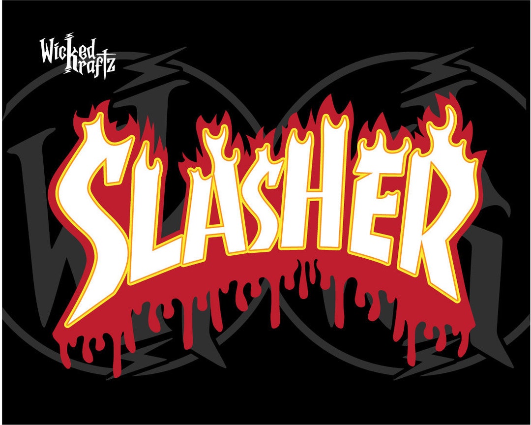 Slasher Horror SVG Halloween Svg Bloody Svg Digital Svg Sticker Svg ...