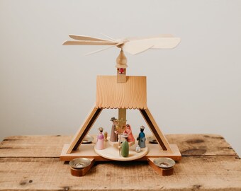 German Pyramid Candle - Etsy