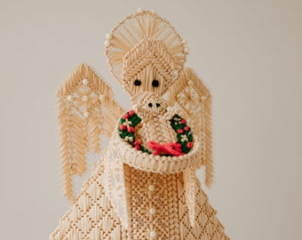 Wicker Tree Topper - Etsy