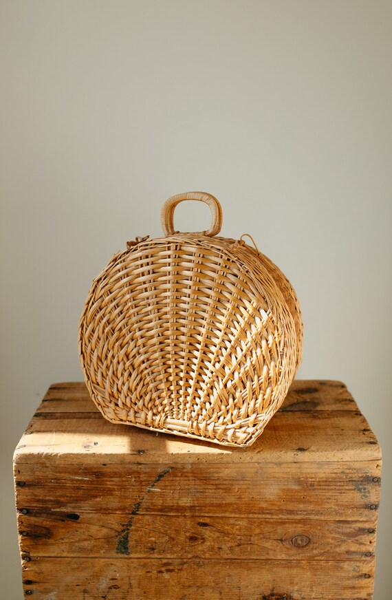 Shell shaped wicker picnic - Gem