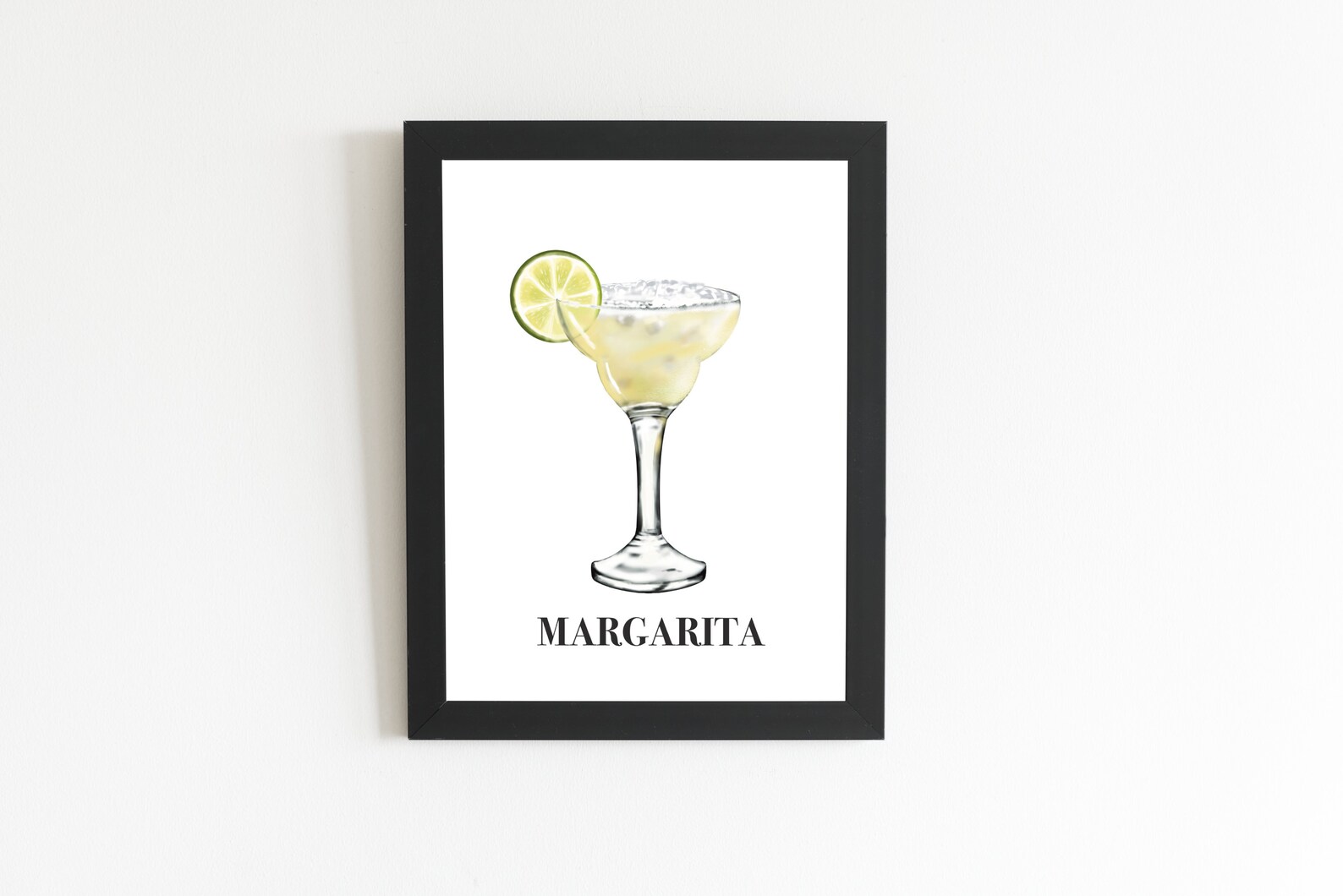 Set of 4 Cocktail Prints | Signature Drink Sign | Home Bar Decor ...