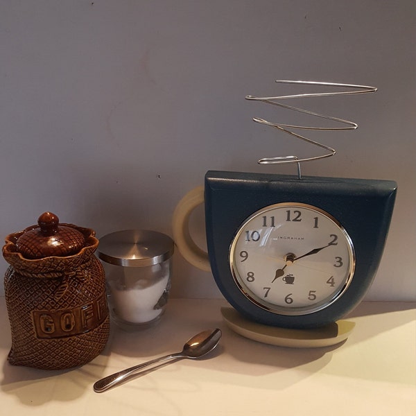 Ingraham Kitchen Clock - Etsy