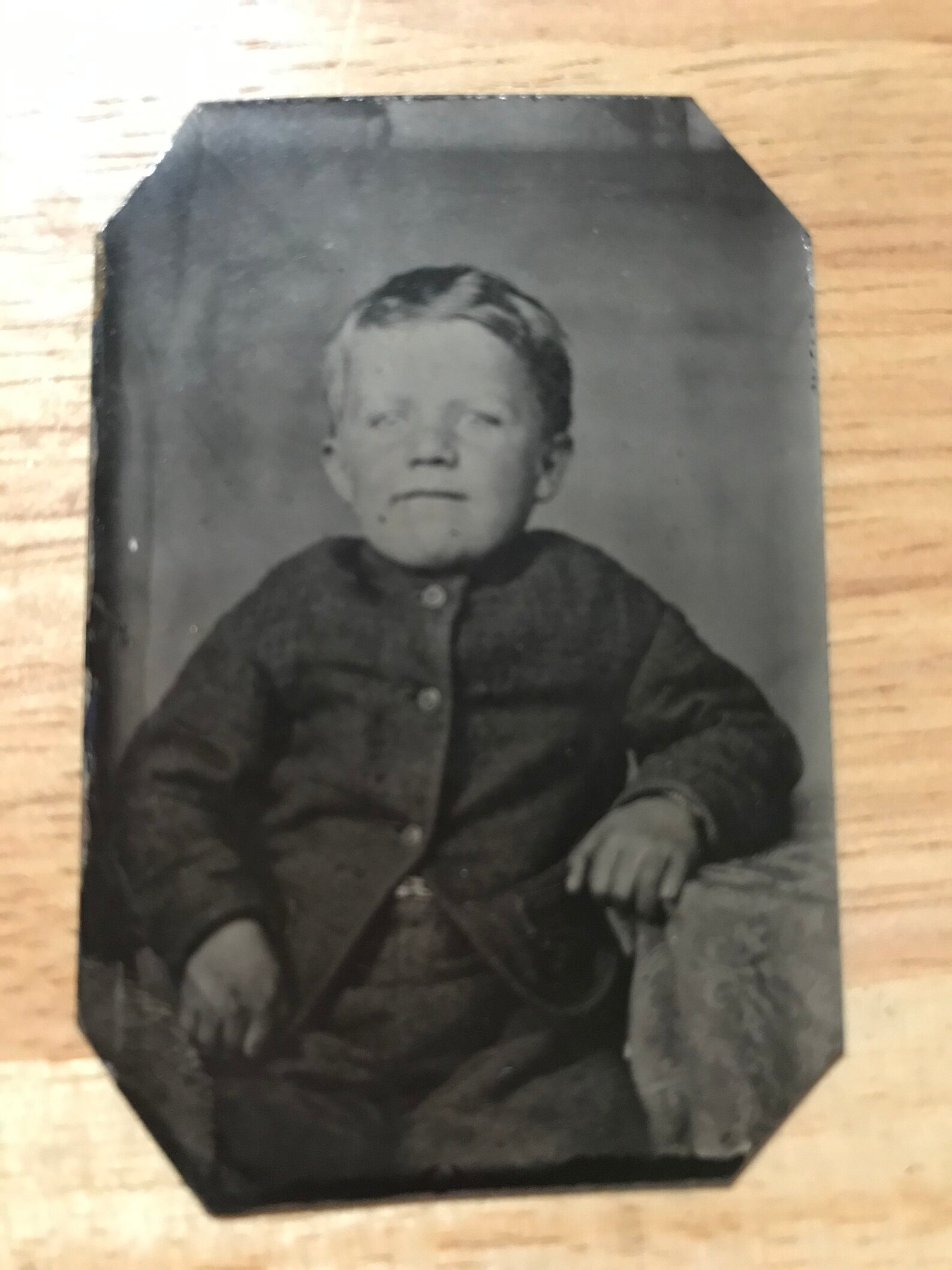 Vintage Antique Tintype / Ferrotype Photo A Precious Child 1860s to ...