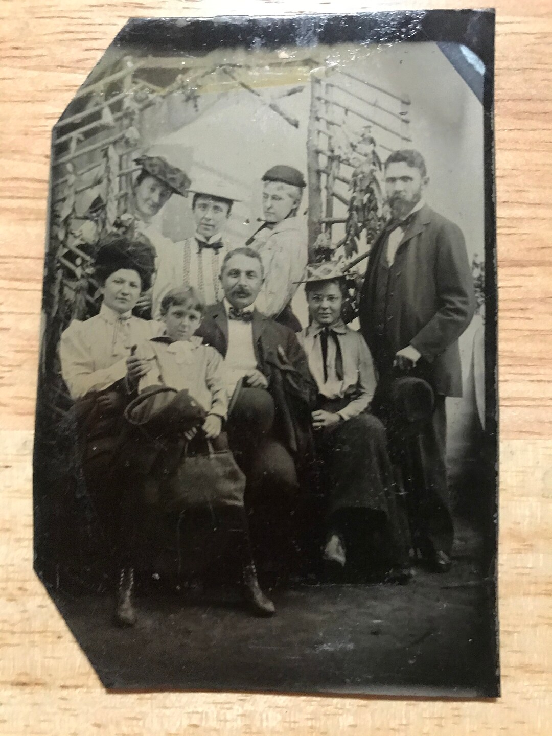 Vintage Antique Tintype / Ferrotype Photo Groups of - Etsy