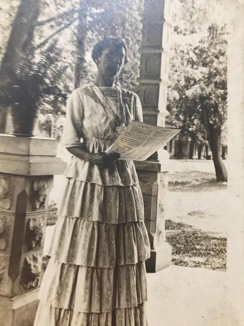 Vintage Antique RPPC Real Photo Postcards Lovely Ladies - Etsy