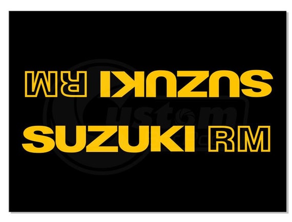 Suzuki RM Vintage Crossbar Pad - Etsy