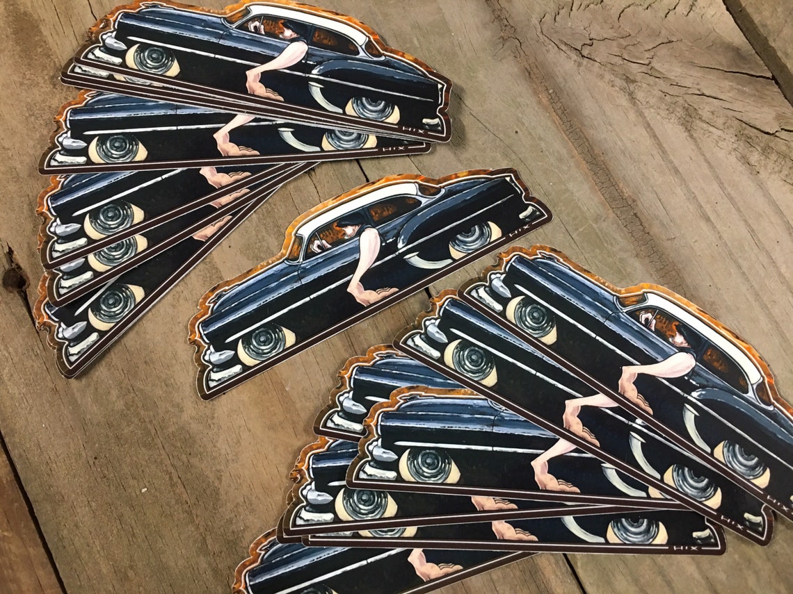 Hotrod Rat-rod 54 Chevrolet Sticker Chevy Hixpinstriping Free - Etsy