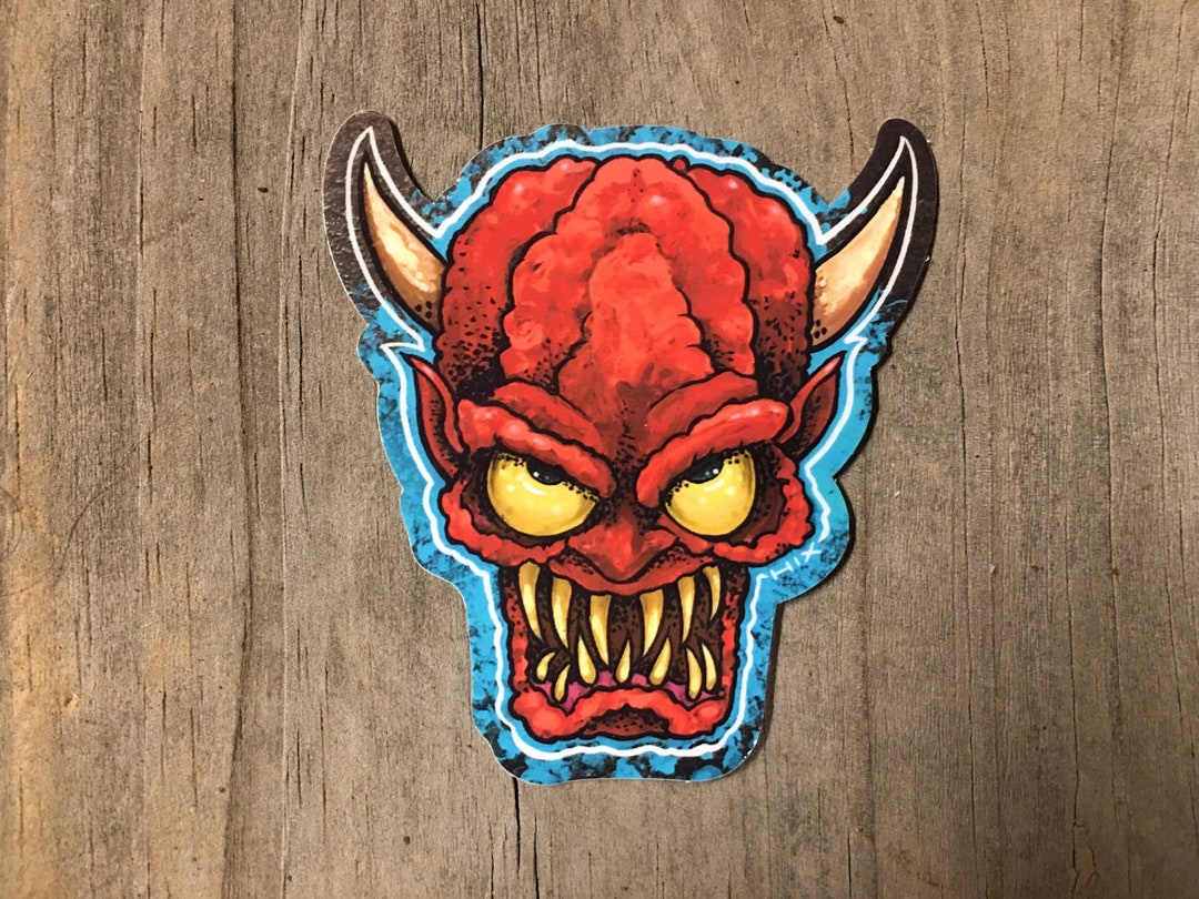 Demon Vinyl Decal Sticker Hotrod - Etsy