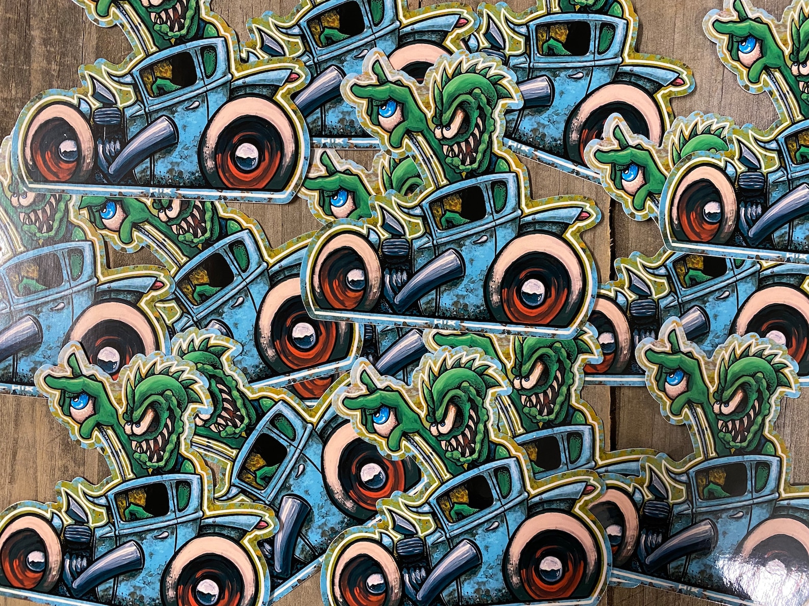 Swamp Monster Ratrod Sticker Free US Shipping - Etsy