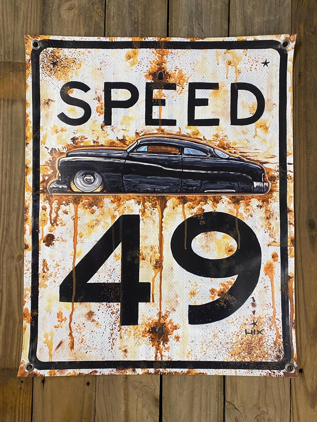 Banner 49 Merc Speed 24”x30” Hixgarage - Etsy