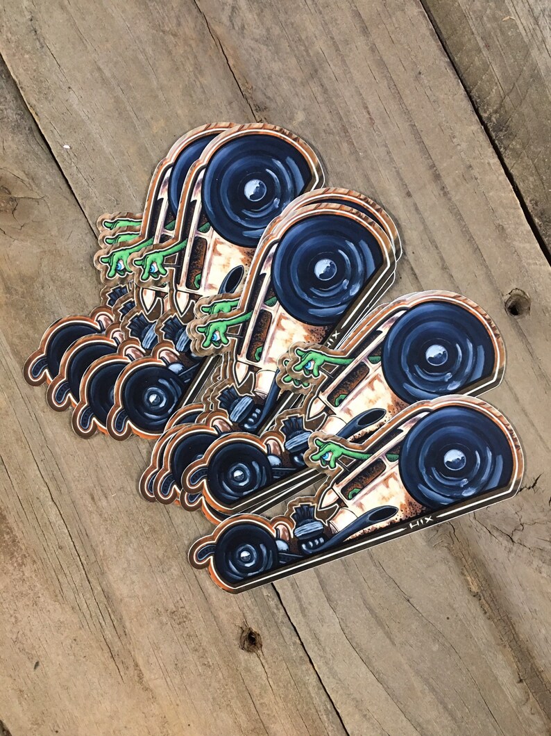 Model A Sedan Hotrod Cream Shifter Vinyl Decal Glossy Sticker - Etsy