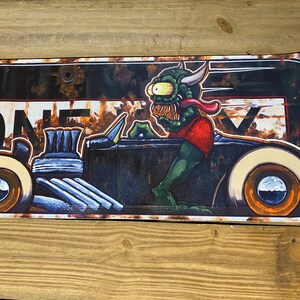 Banner ONE WAY Arrow Fink 1’x3’ Hixgarage - Etsy