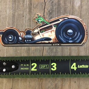 Model A Sedan Hotrod Cream Shifter Vinyl Decal Glossy Sticker Original ...