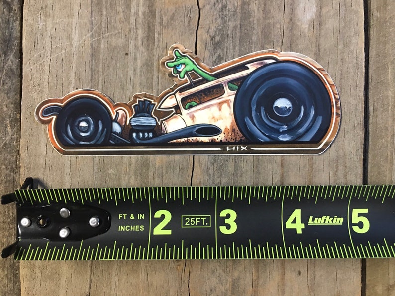 Model A Sedan Hotrod Cream Shifter Vinyl Decal Glossy Sticker - Etsy