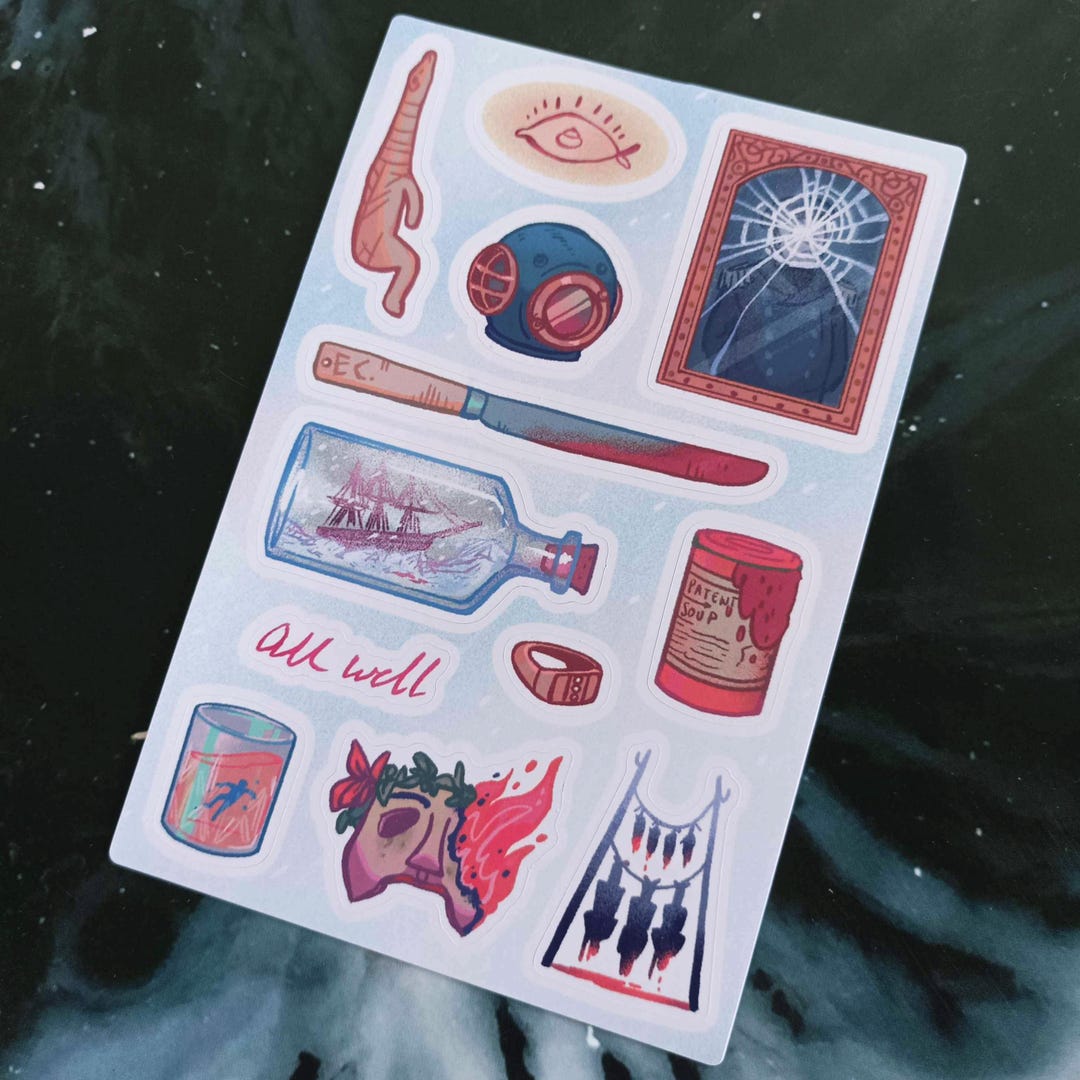 Memento - Sticker Sheet - the Terror Collection - Etsy Canada