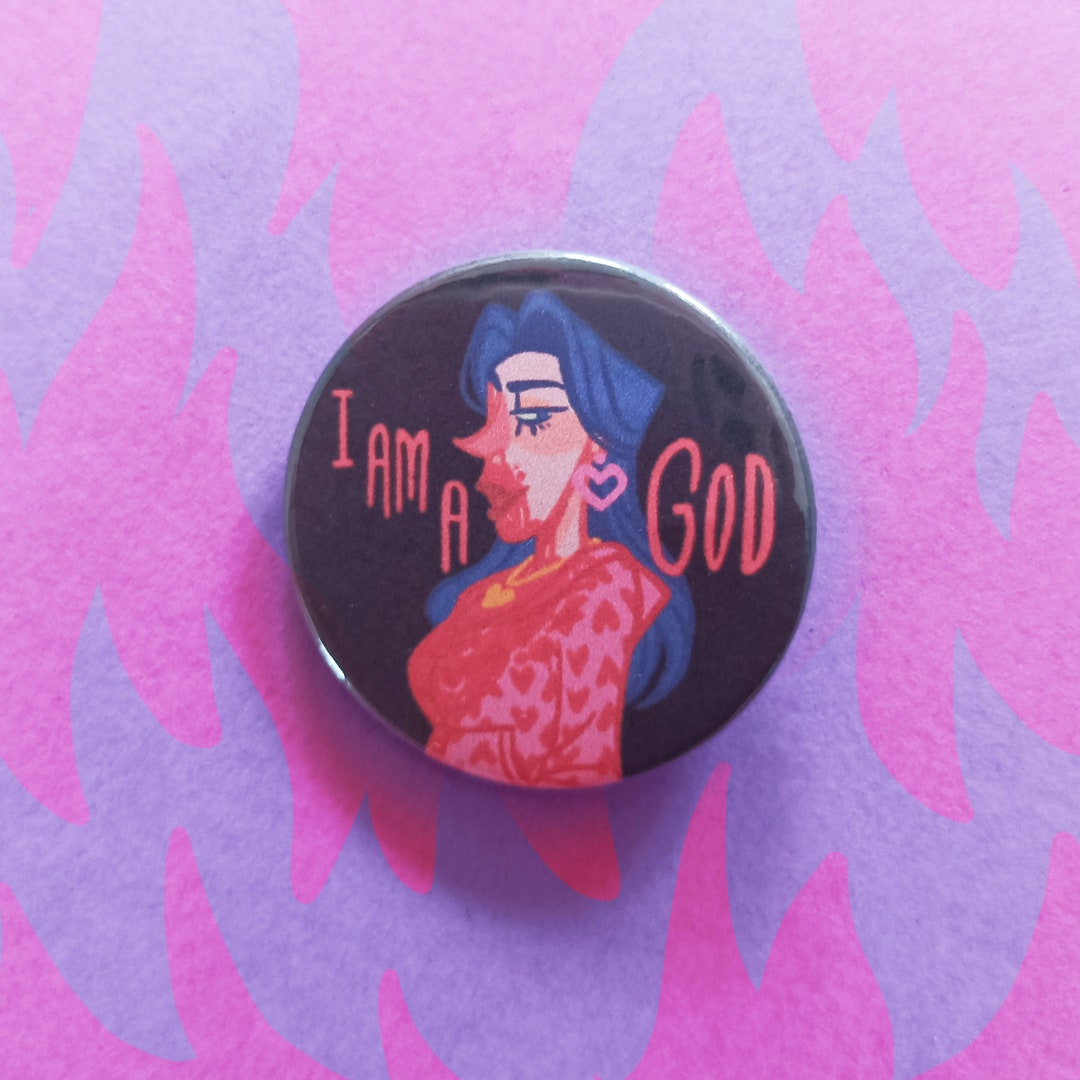 I Am a God Badge Jennifer's Body - Etsy
