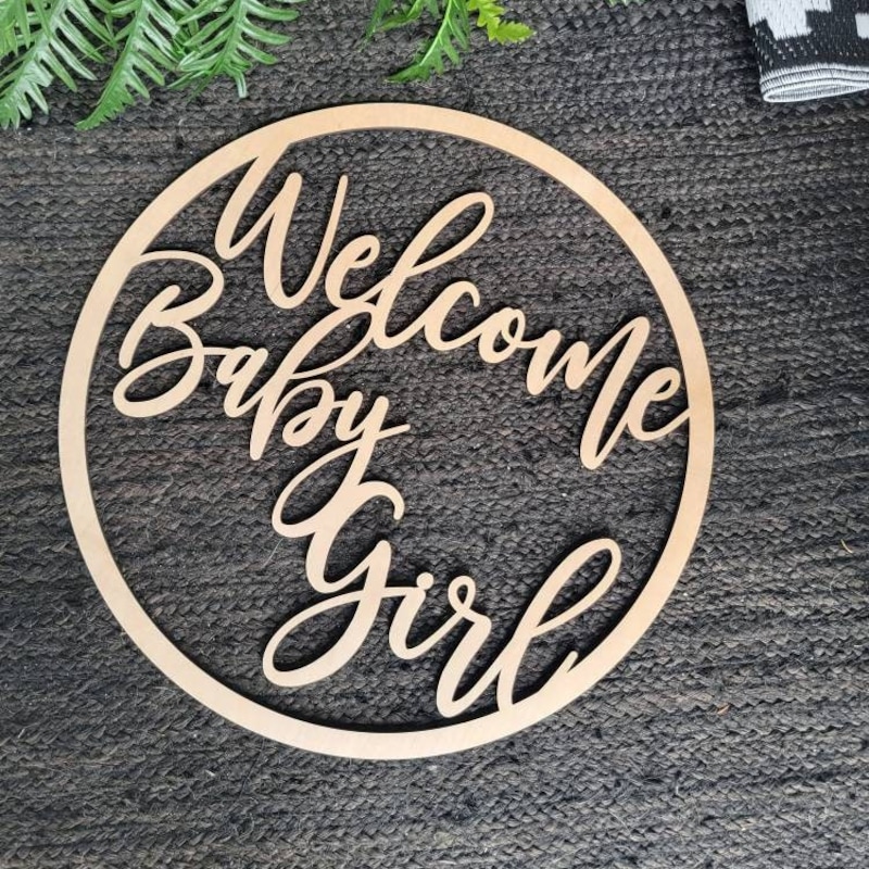 Wood Baby Sign - Etsy