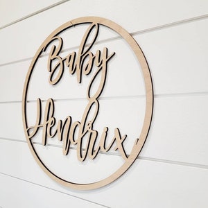 Custom Round Wooden Sign Anniversary Sign 20 Years Later - Etsy