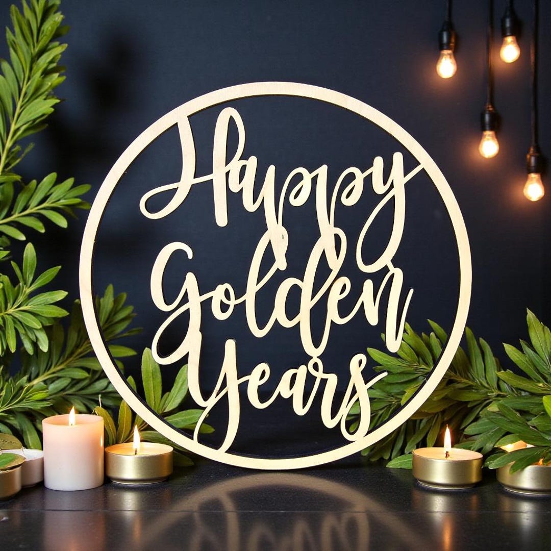 Our Golden Years Sign: Retirement Party Decor | Personalized ...