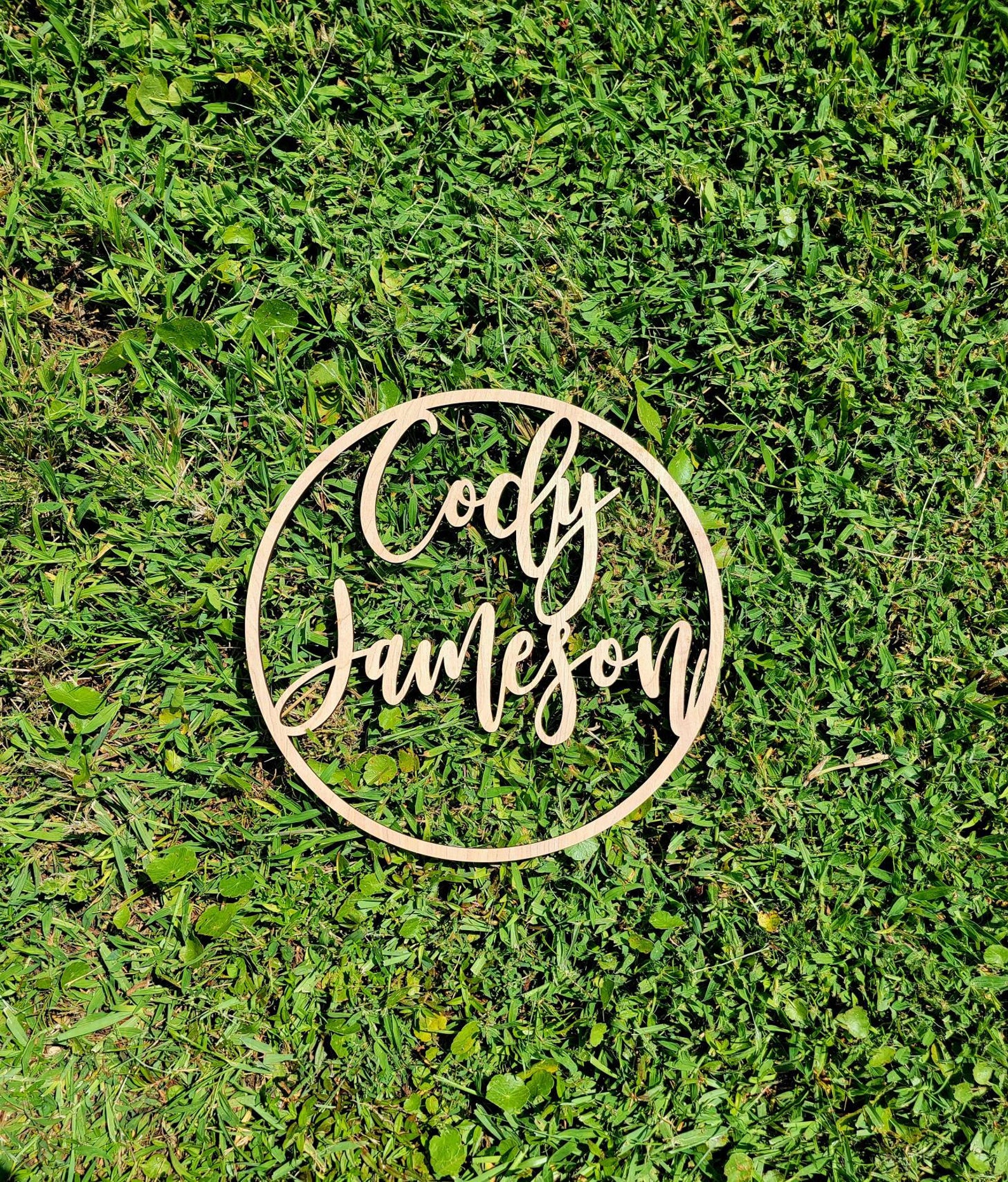 Custom Round Wooden Sign Anniversary Sign 20 Years Later - Etsy